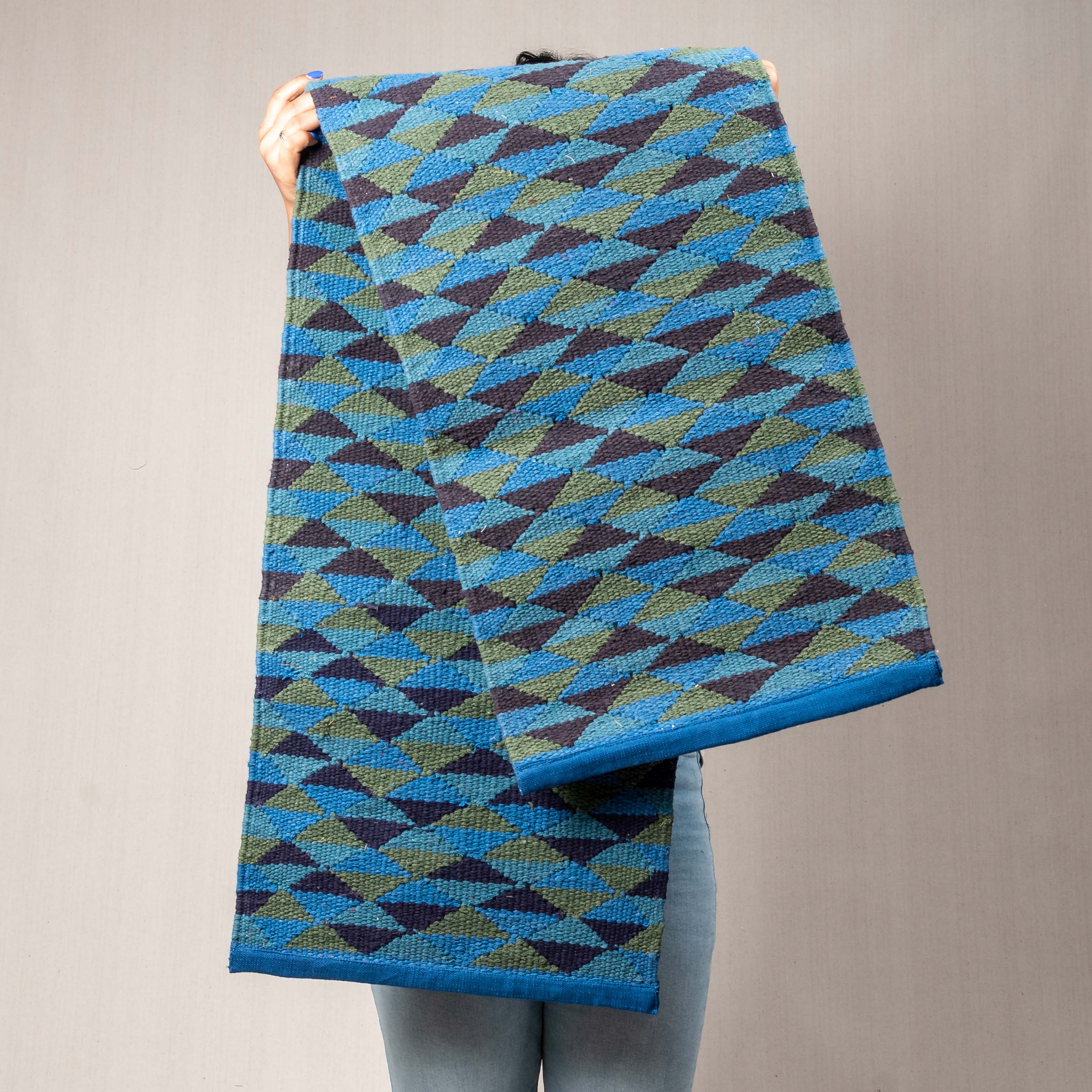 Dari Table Runner - Blue